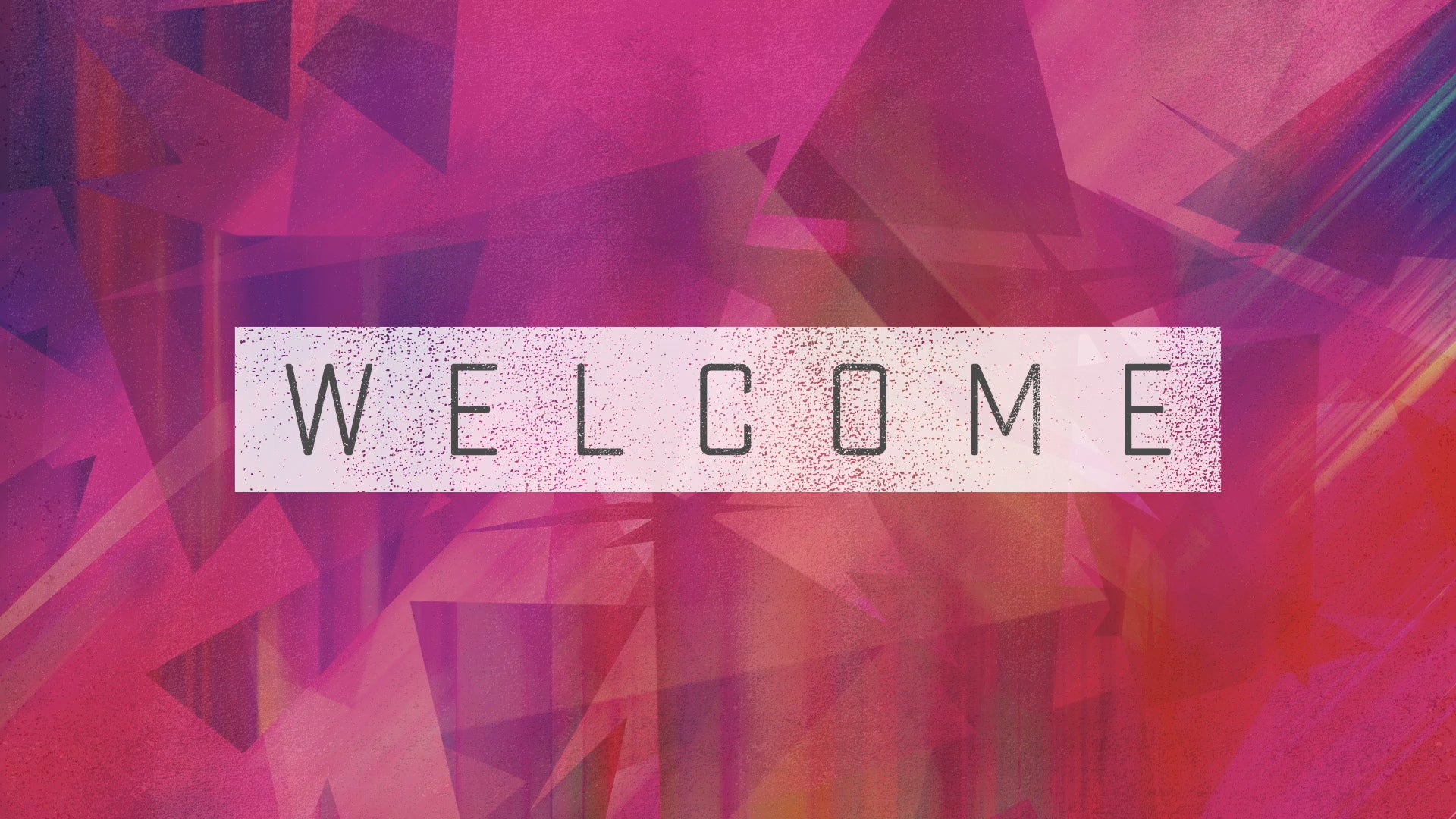 Polygon Paint Welcome Still | Shift Worship