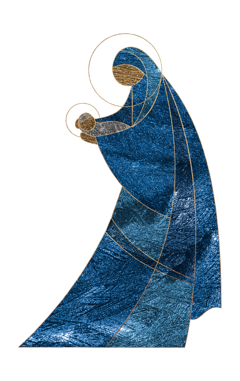 Christmas Figure Mary Jesus | Shift Worship