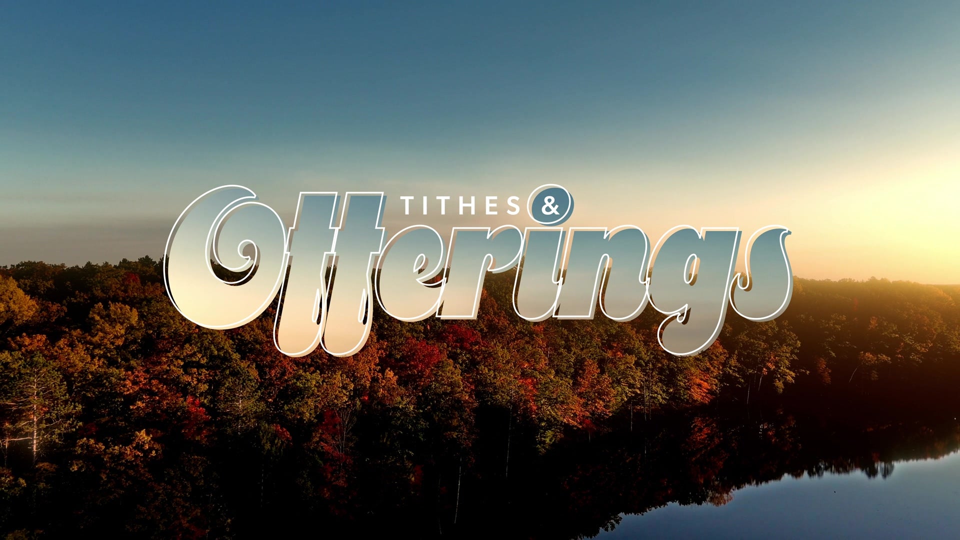 Fall Foliage Tithes And Offerings | Motion | – Shift Worship