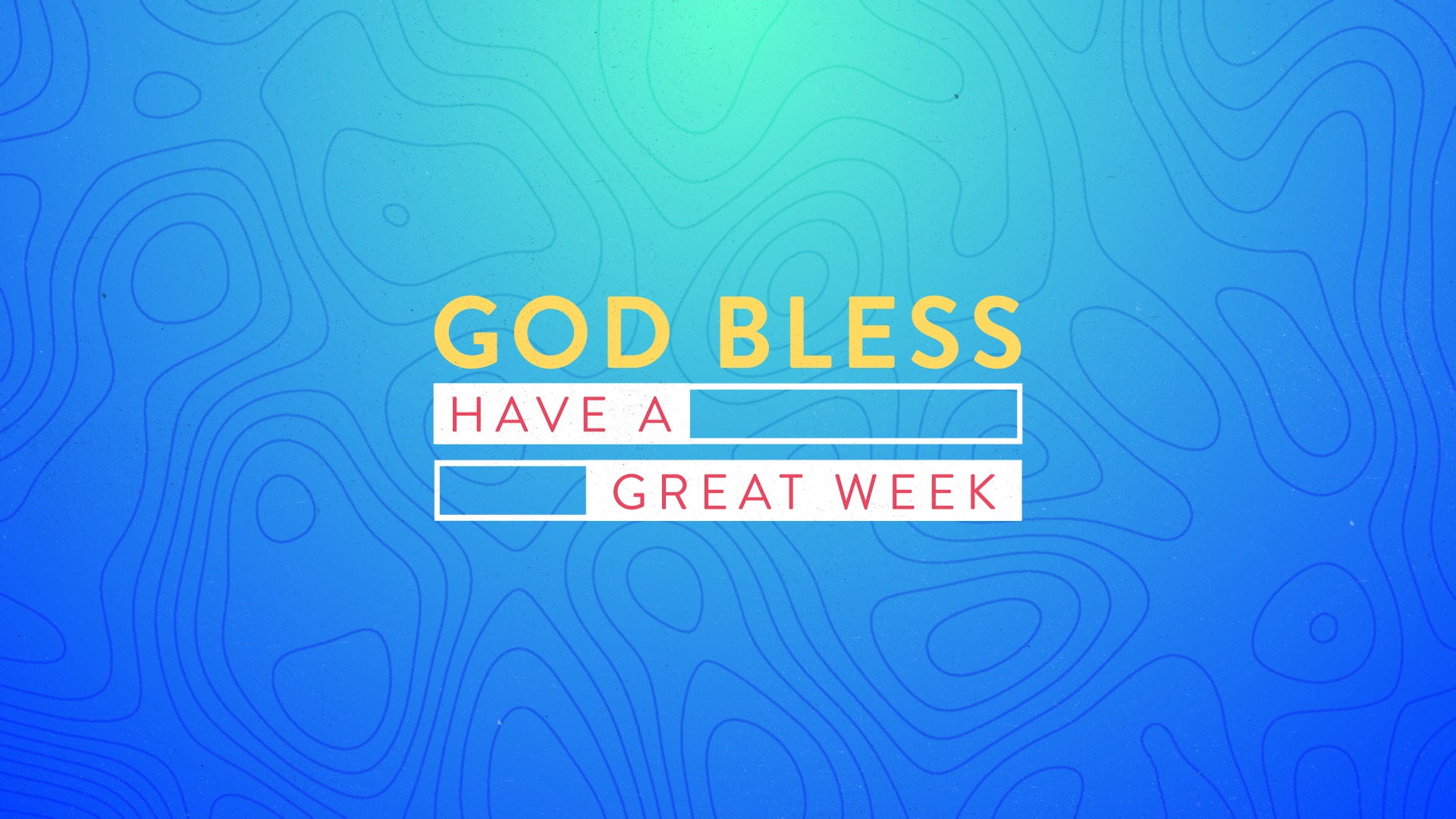 Topo Lines God Bless 02 Still | Shift Worship