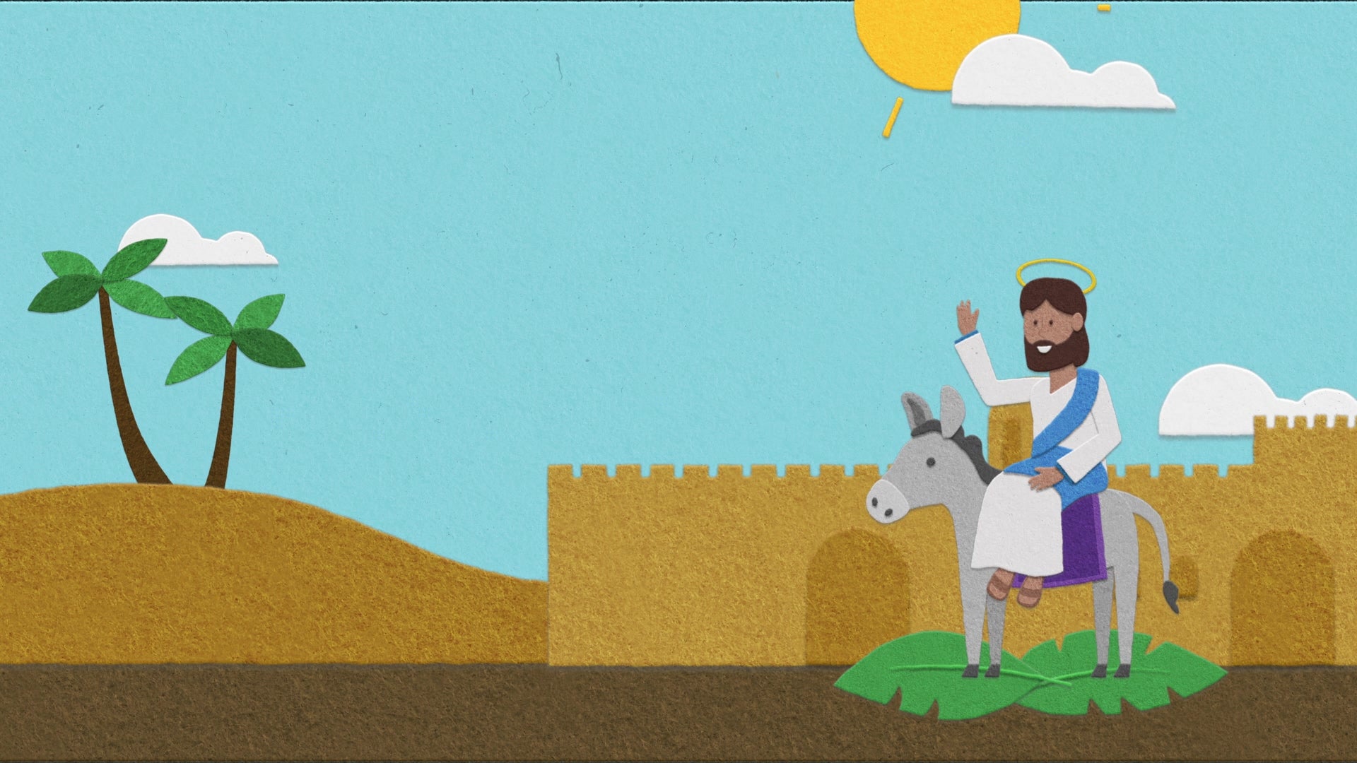 Palm Sunday Flannelgraph Jesus Still | Shift Worship