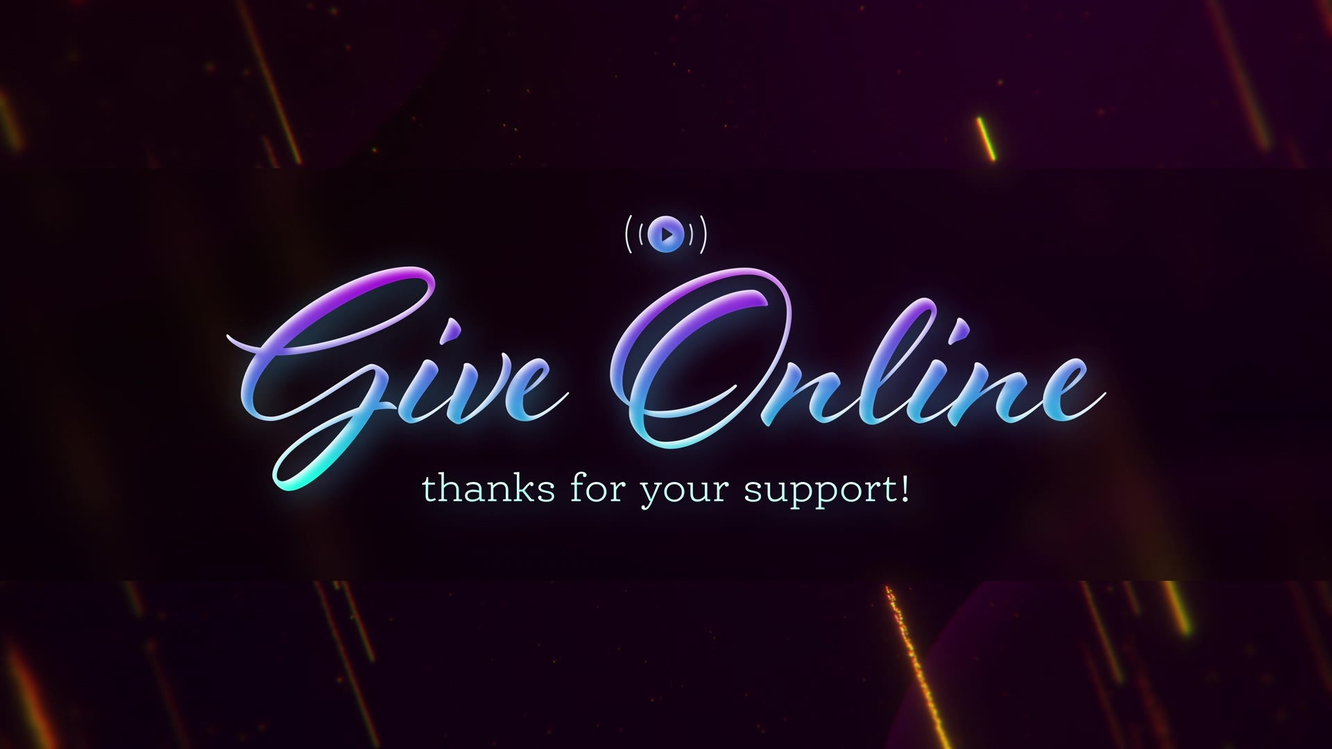 Epiphany Streak Give Stream Motion | Shift Worship