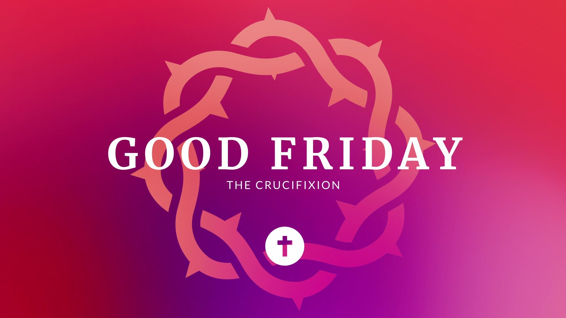 Holy Week Icons Good Friday Still | Shift Worship