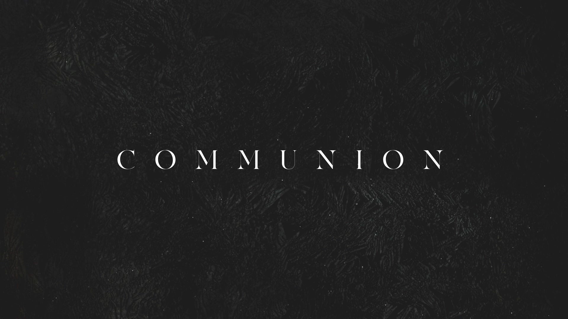 Dark Surface Communion Still | Shift Worship
