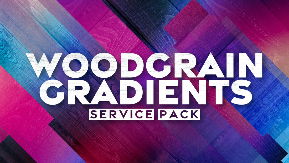 Woodgrain Gradients Collection | Collection | Shift Worship