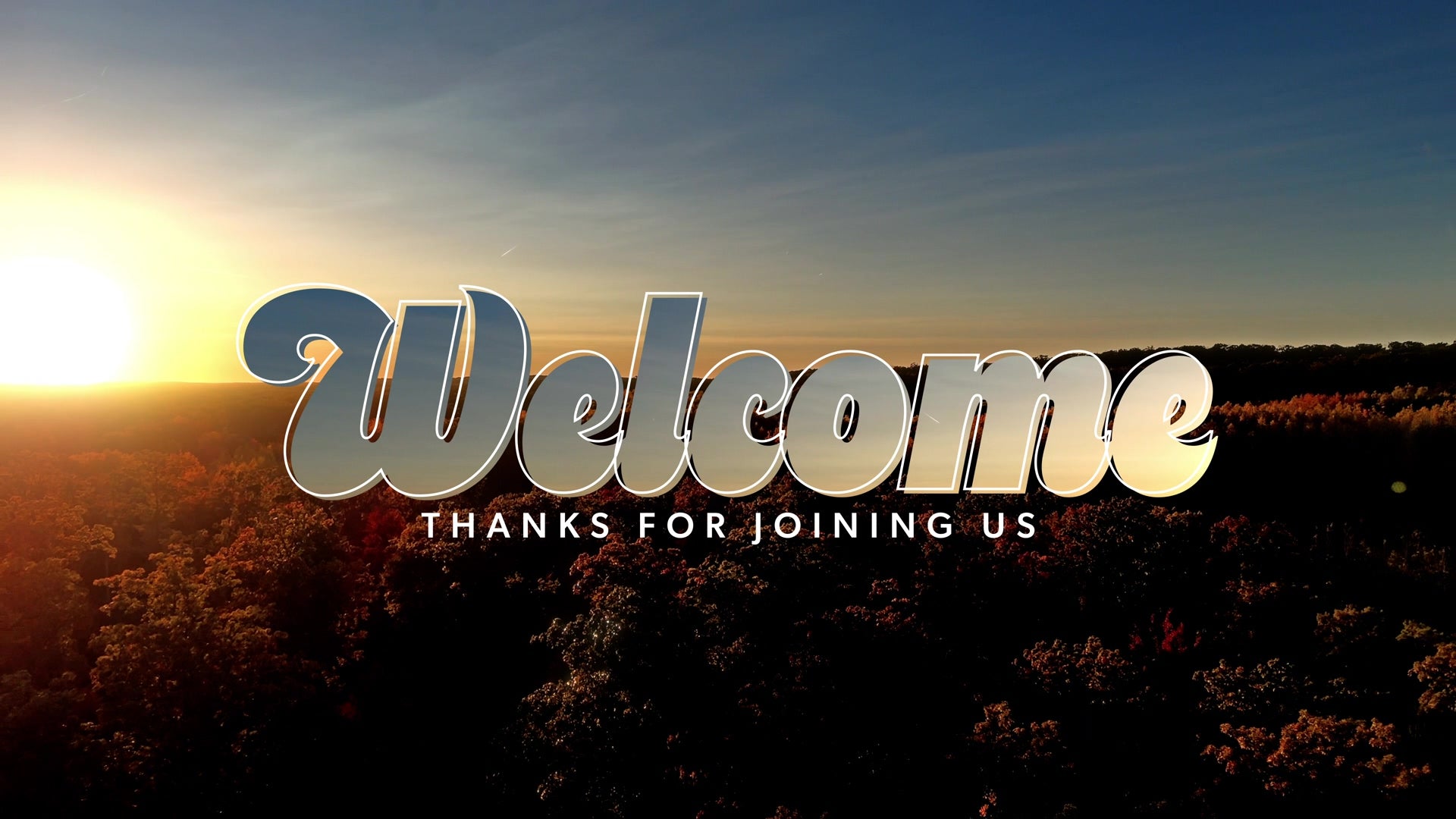 Fall Foliage Welcome | Motion | – Shift Worship