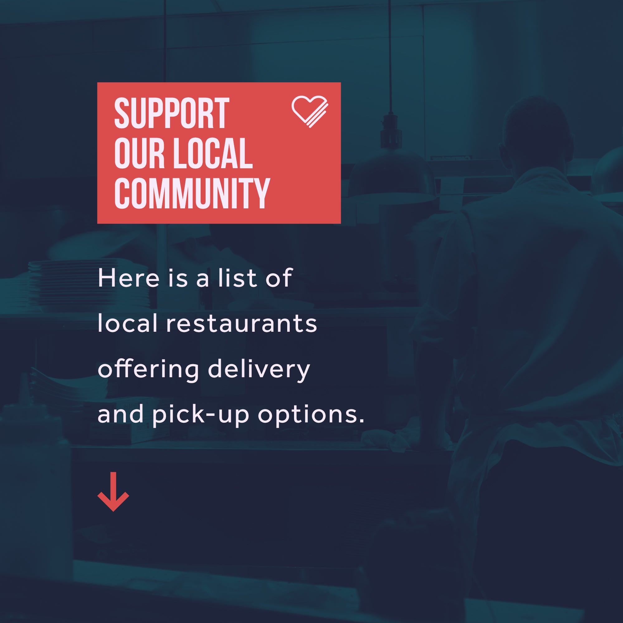 Support Local Restaurants Still | Shift Worship