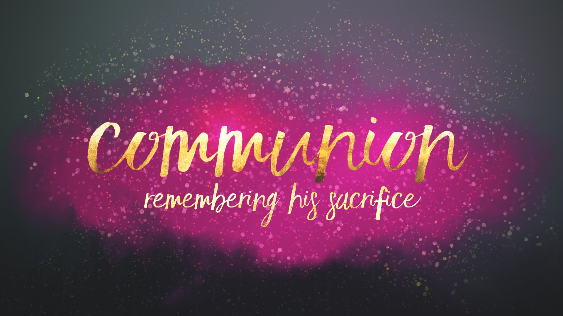 Snowy Night Communion Still | Shift Worship