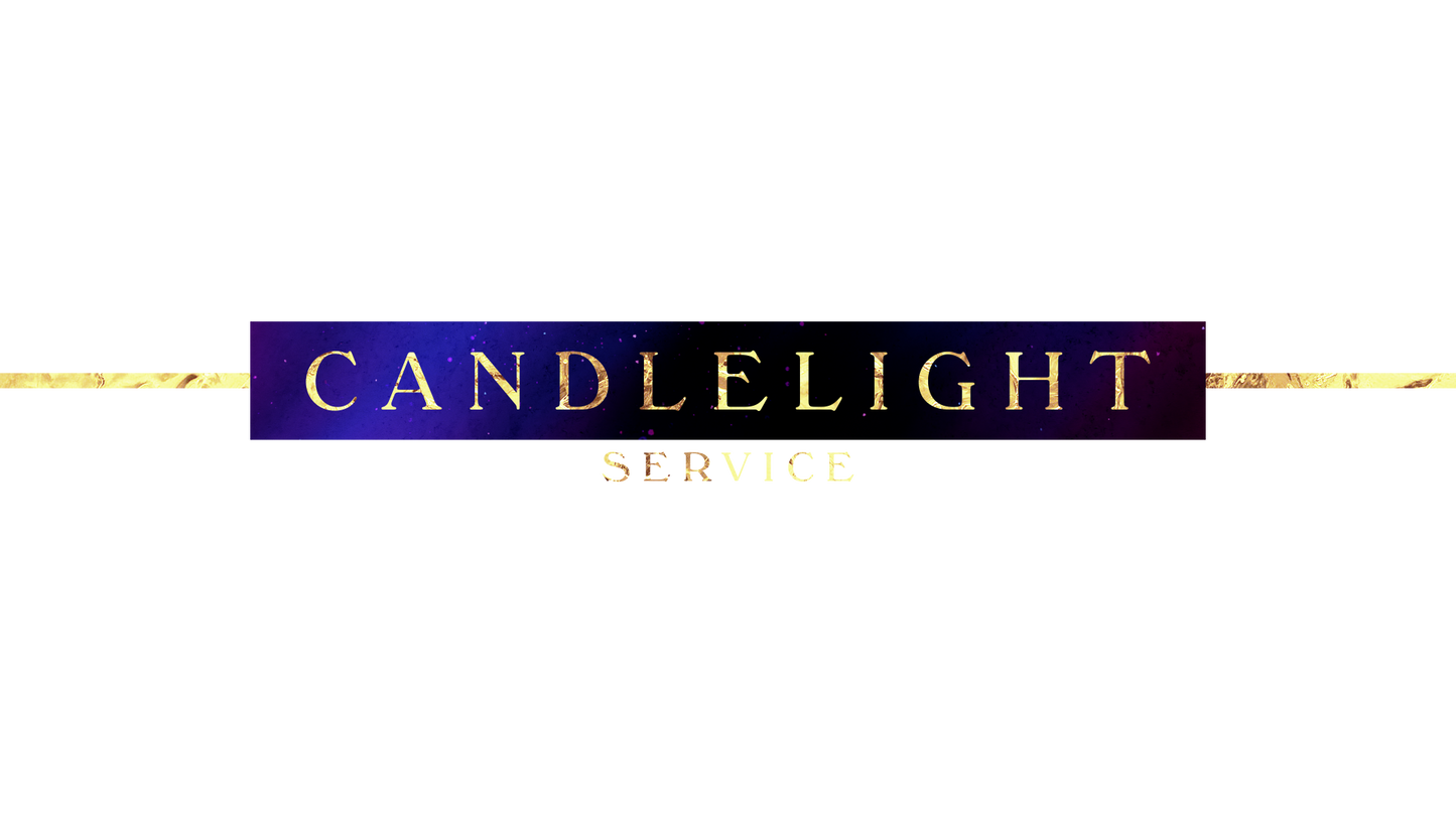 Candlelight Advent Candlelight Service | Transparent Text Layer | – Shift Worship
