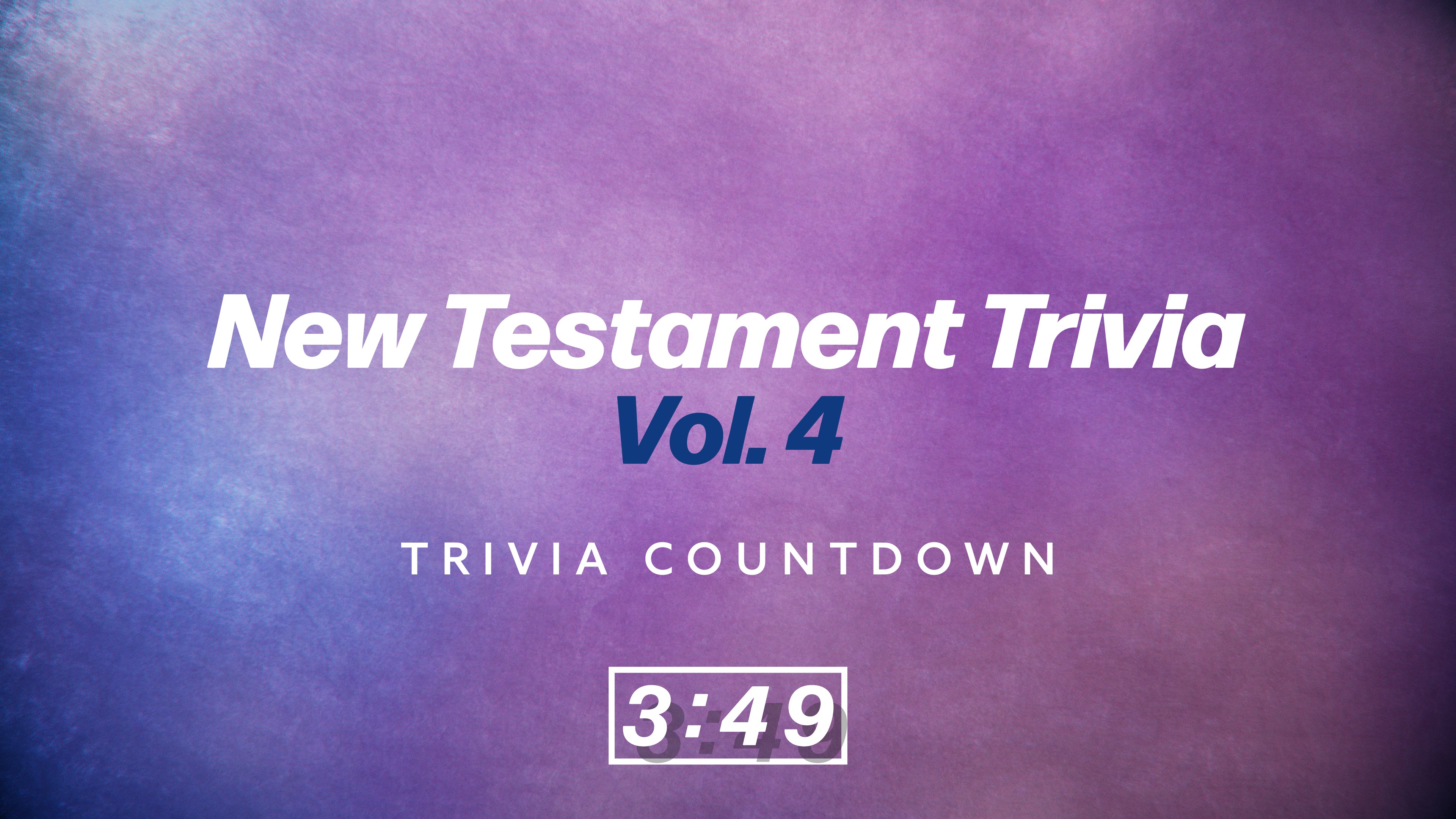 Summer Textures Trivia Countdown MP4 4K | Countdown | – Shift Worship