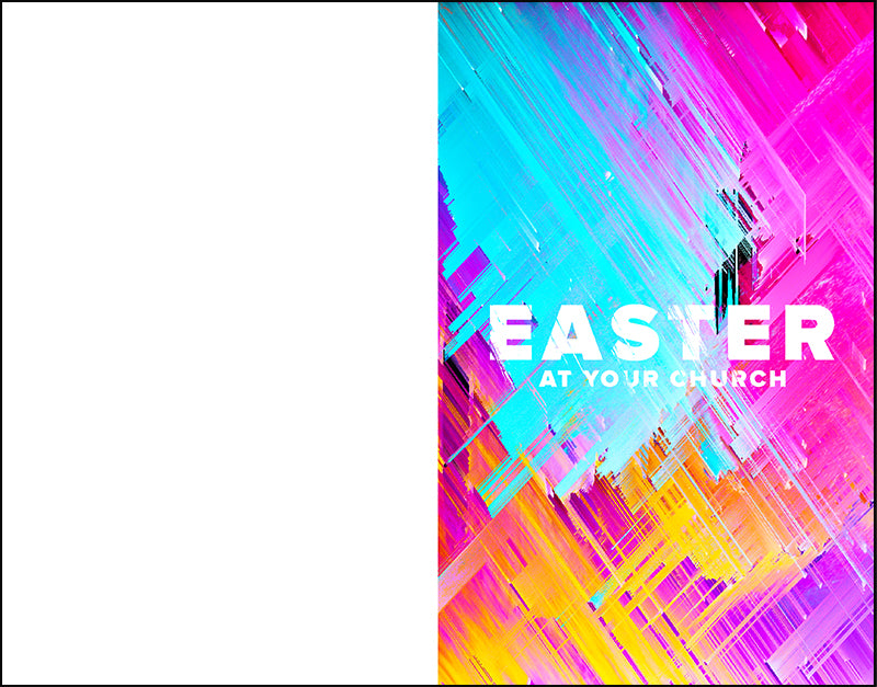 Color Strokes Bulletin Printable | Shift Worship