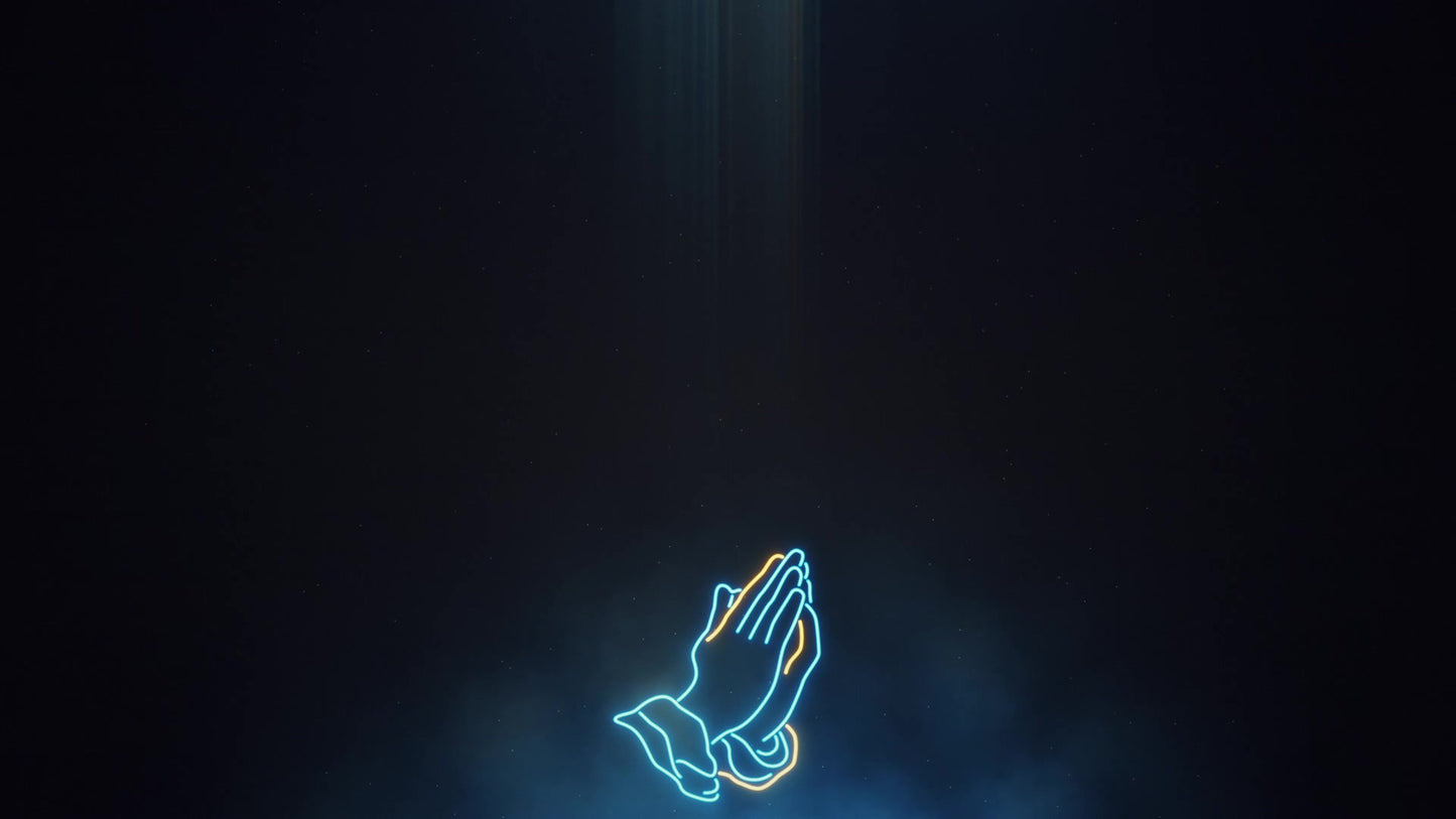 Neon Prayer Classic Lower Motion | Shift Worship