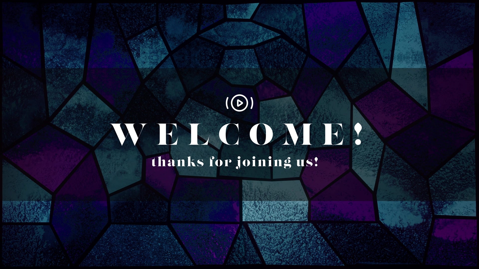 Iconic Glass Welcome Stream Still | Shift Worship