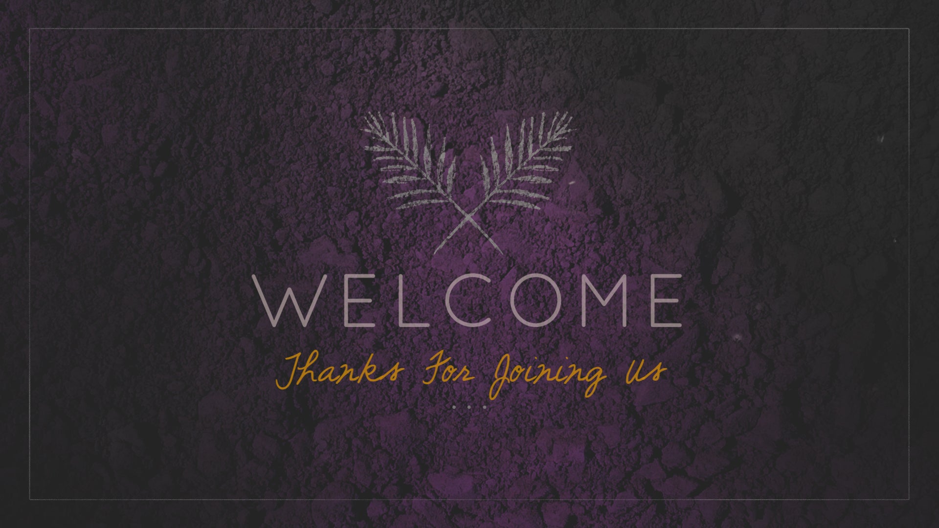 Ash Welcome Motion | Shift Worship