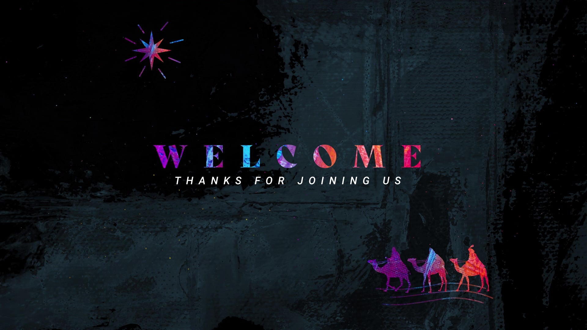 Colorful Epiphany Welcome Still | Shift Worship