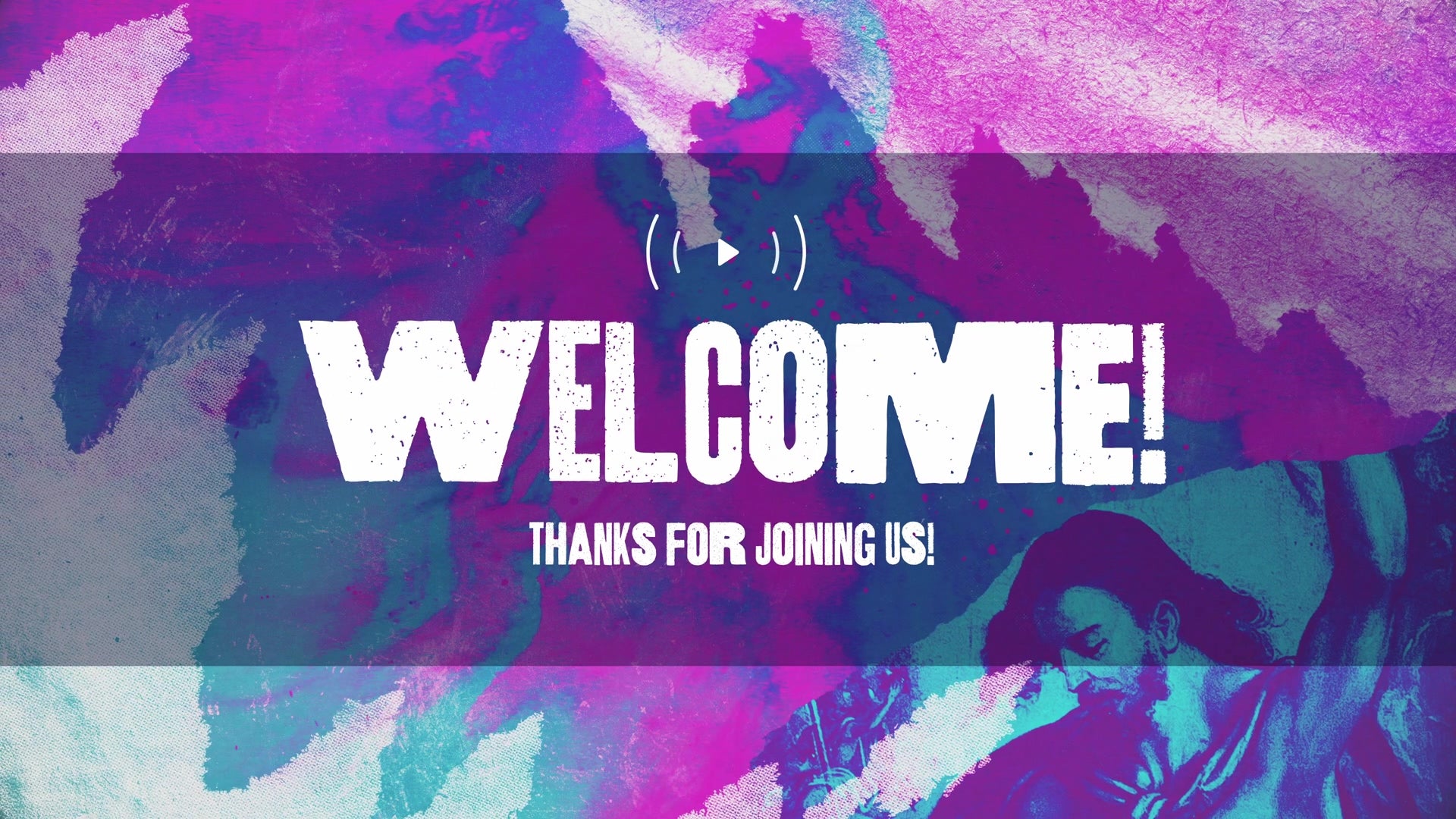 Holy Week Paint Welcome Stream Still | Shift Worship