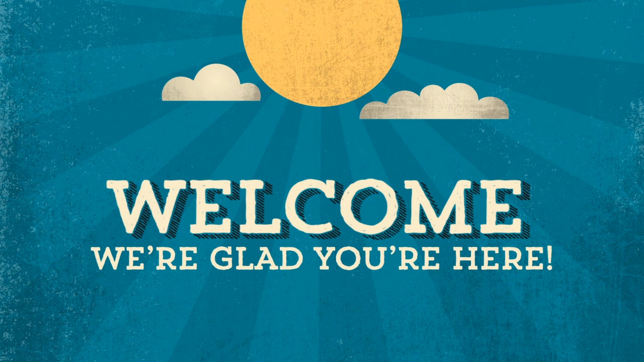 Retro Summer Sun Welcome Still | Shift Worship