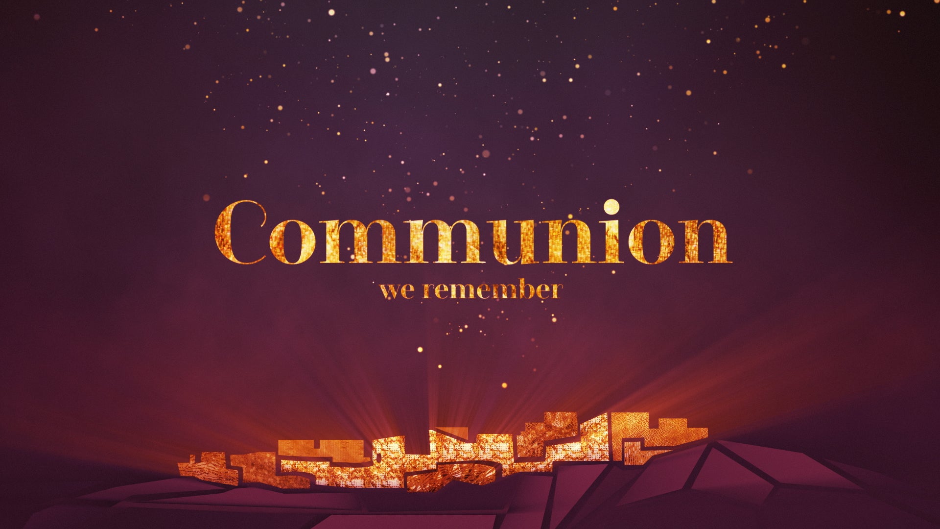 Christmas Glass Communion Still | Shift Worship