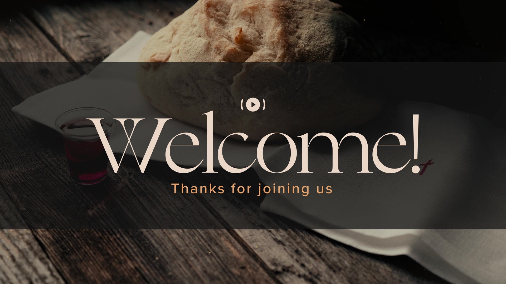 Bread And Cup Welcome Stream Motion | Shift Worship
