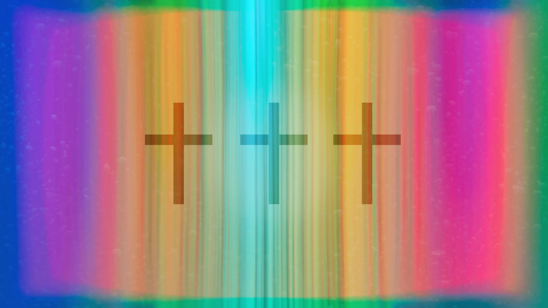 Chromatic Light Spectrum Cross Motion | Shift Worship
