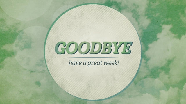 Clean Green Closing Motion | Shift Worship