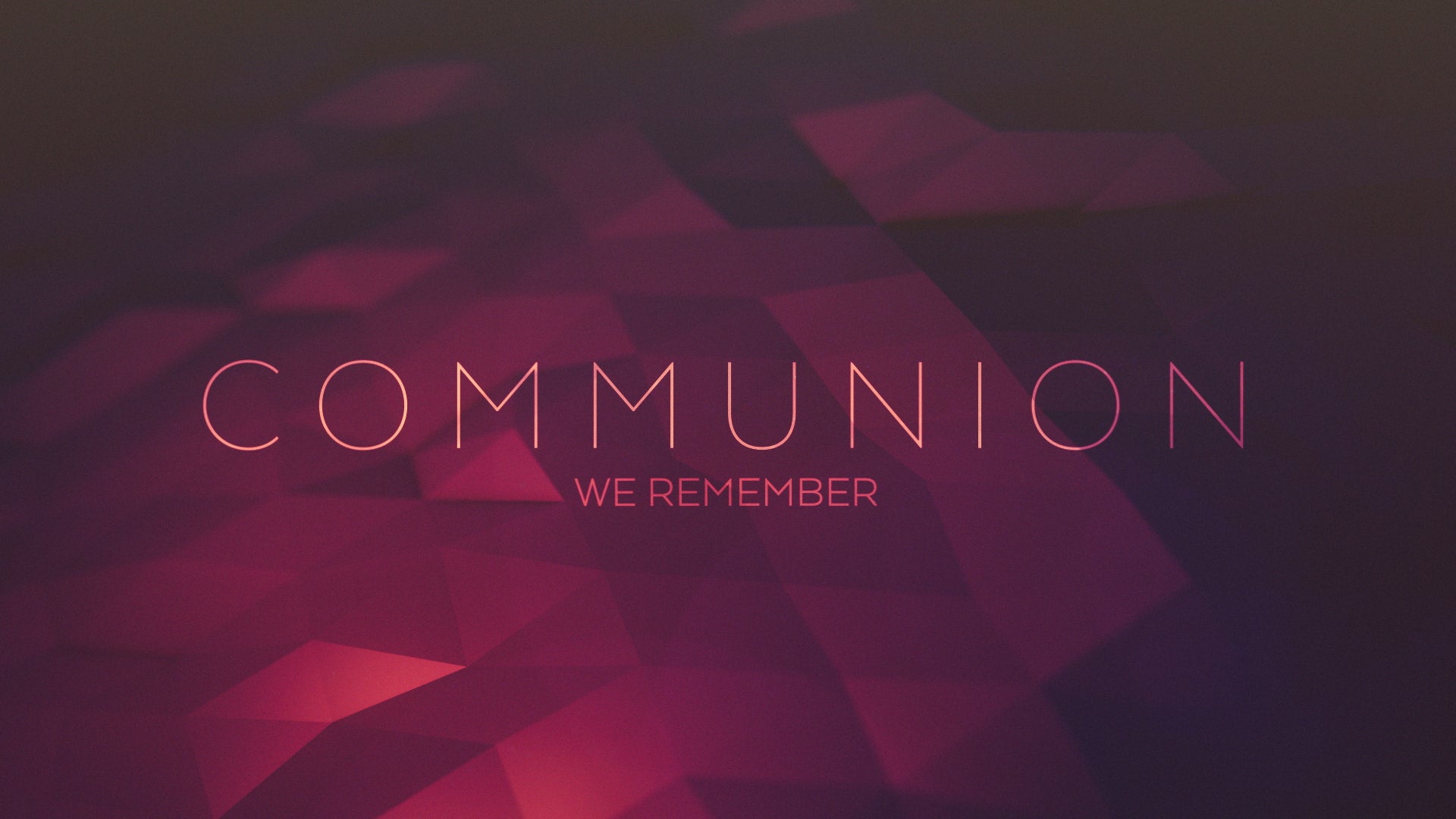 Geo Surface Communion Motion | Shift Worship