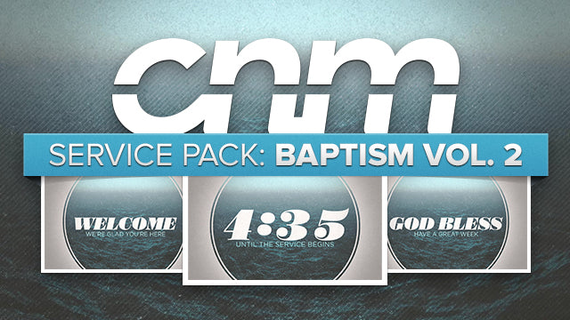 Beautiful Baptism Church Media for Worship Services – Shift Worship