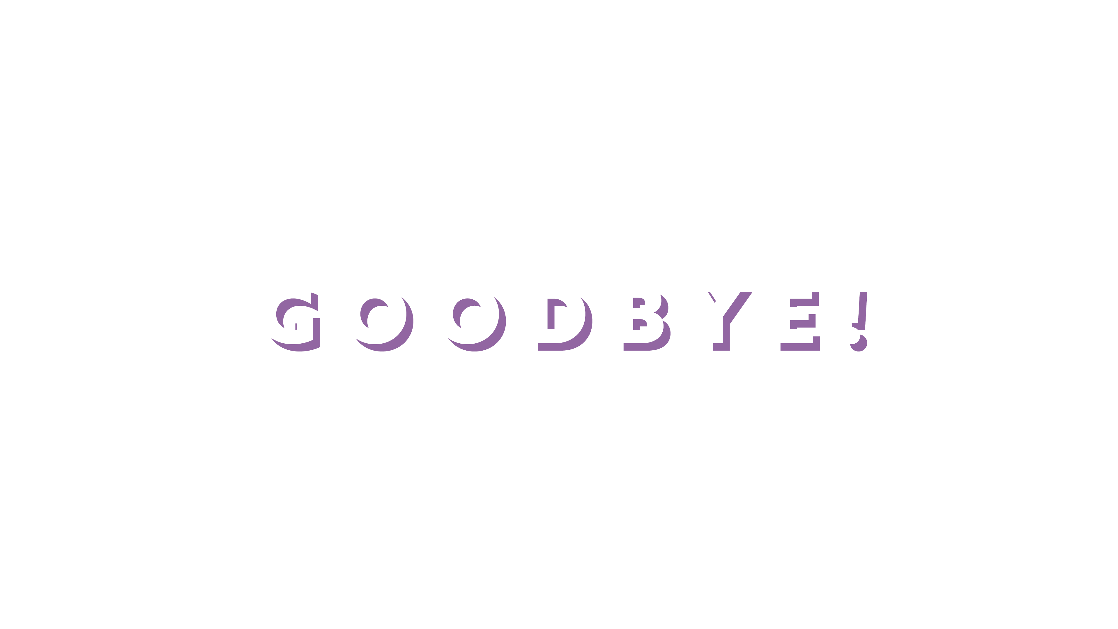Glass Bokeh Goodbye | Transparent Text Layer | – Shift Worship