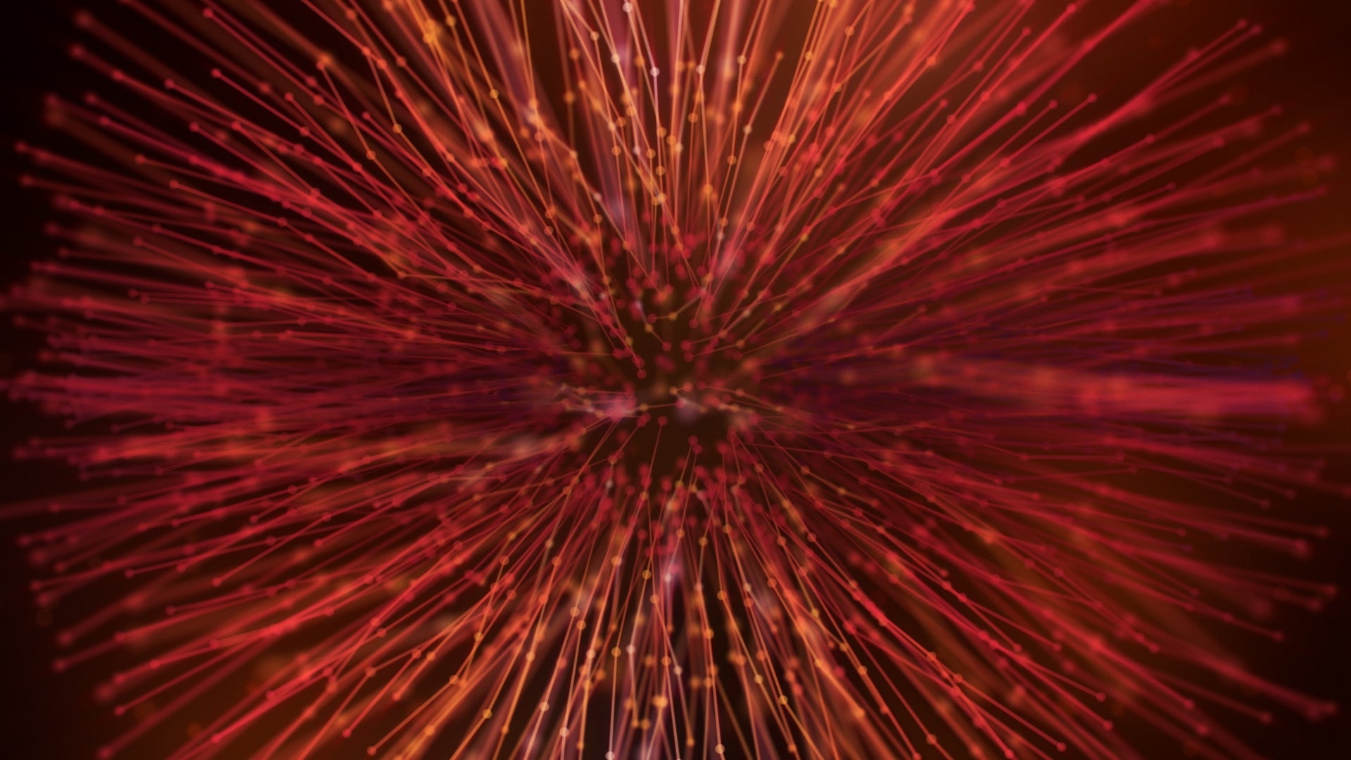 Orb Lines Orange Motion | Shift Worship