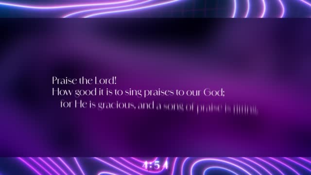 Neon Topo Scripture Countdown | Countdowns | Shift Worship