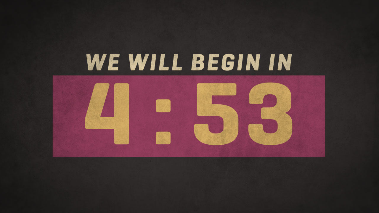 Graphite Countdown Video | Shift Worship