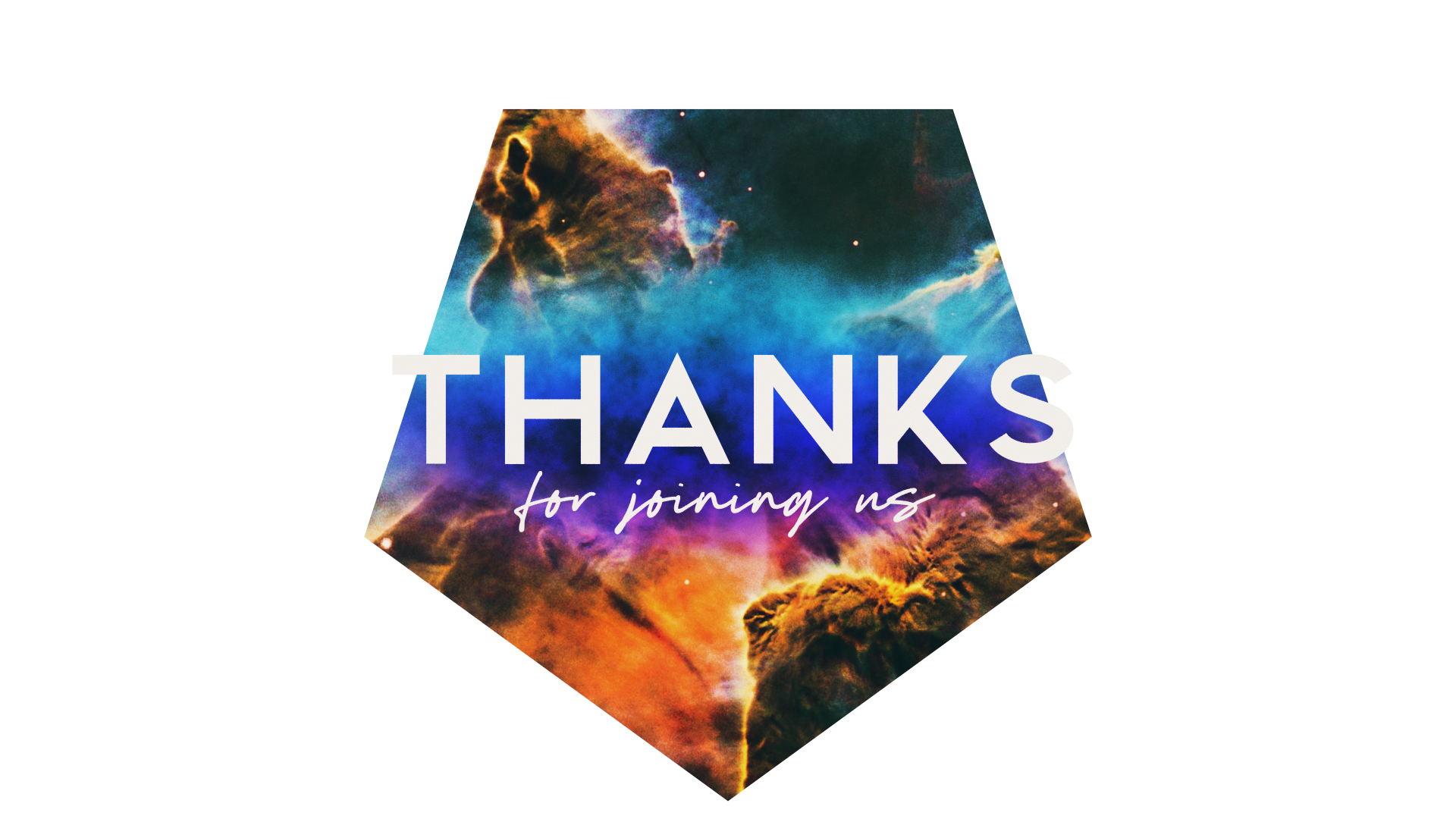 Colorful Space Overlay Thanks Still | Shift Worship