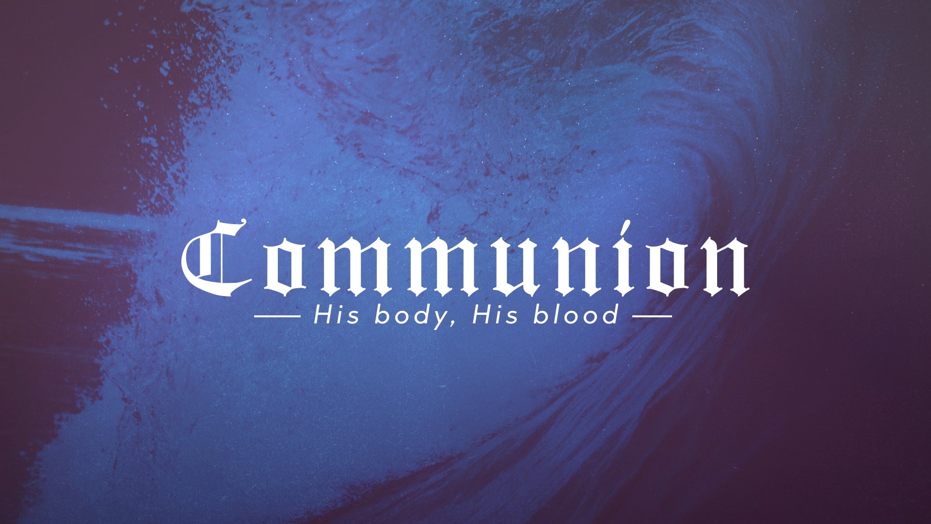 Reformation Communion Motion | Shift Worship