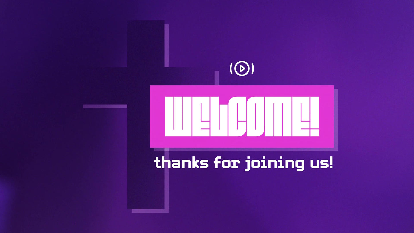 Color Cross Welcome Stream Motion | Shift Worship