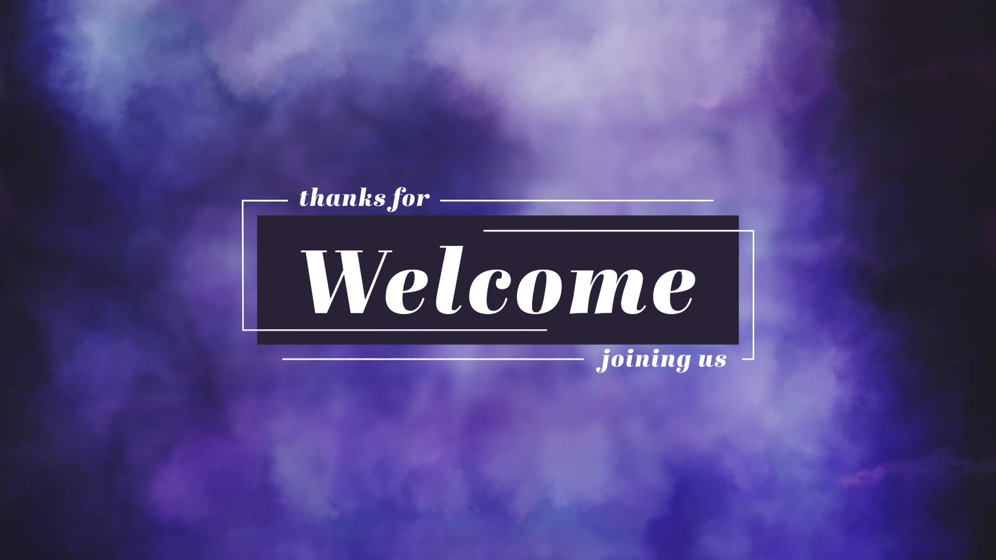 Cloudy Textures Welcome Still | Shift Worship