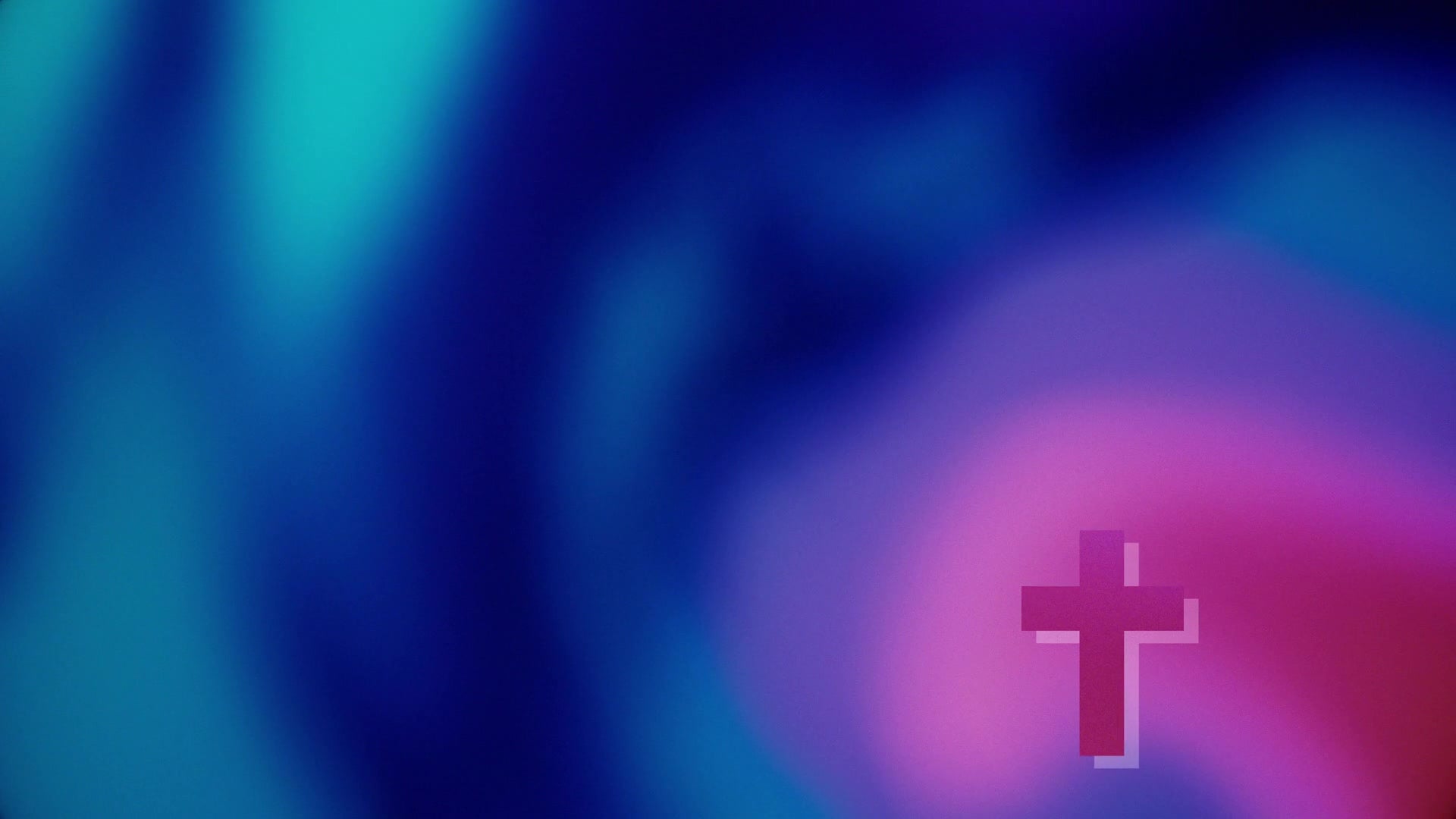 Color Cross Blue Still | Shift Worship