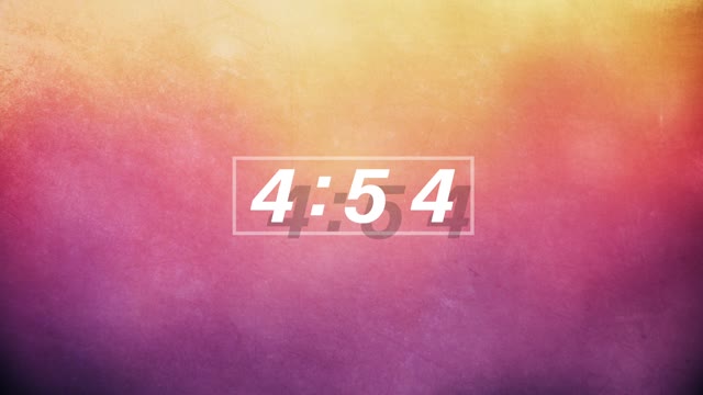 Summer Textures Countdown MP4 4K | Countdown – Shift Worship