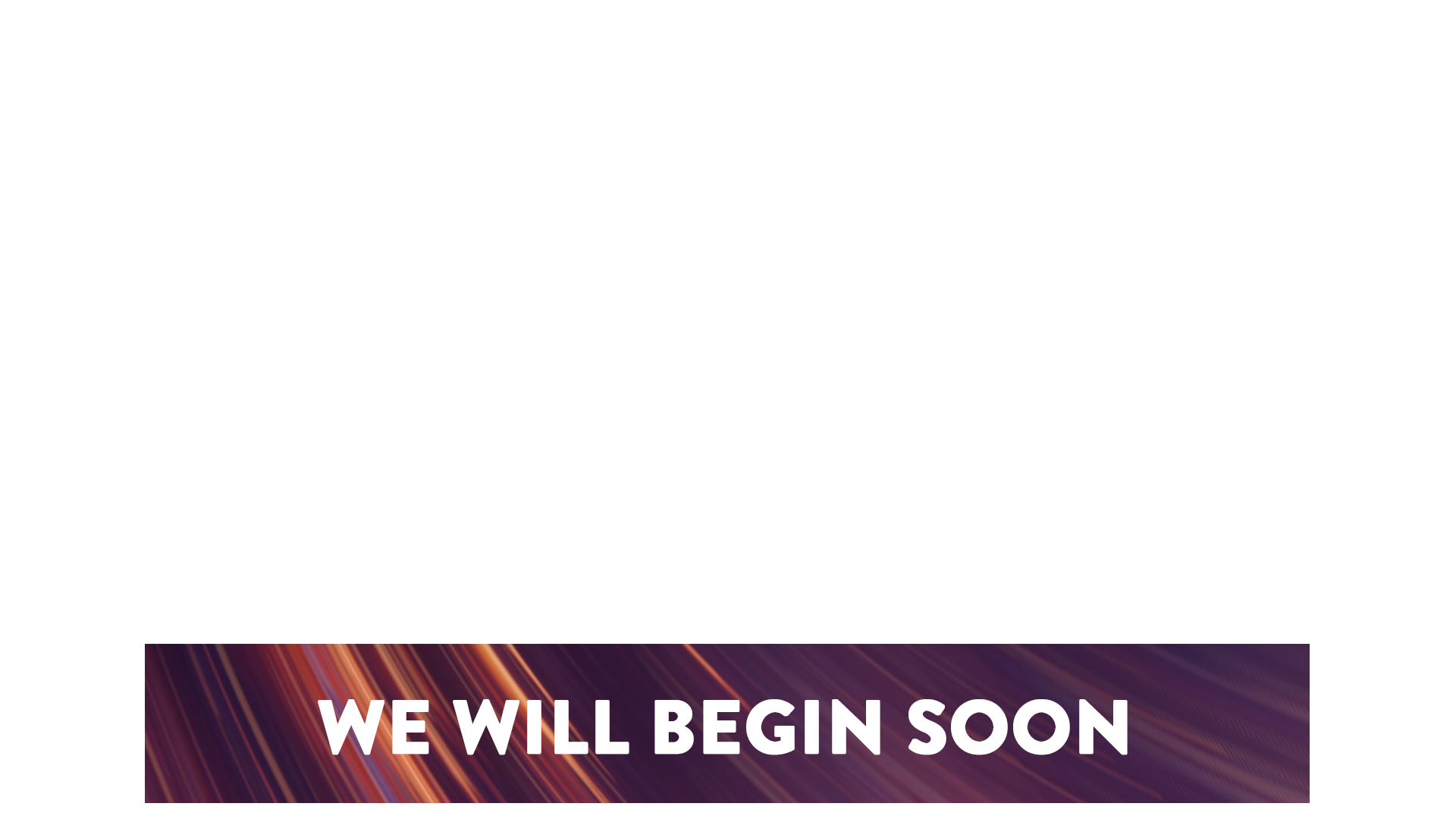 Myk Dispersion Lower Third We Will Begin Soon | Transparent Text Layer ...