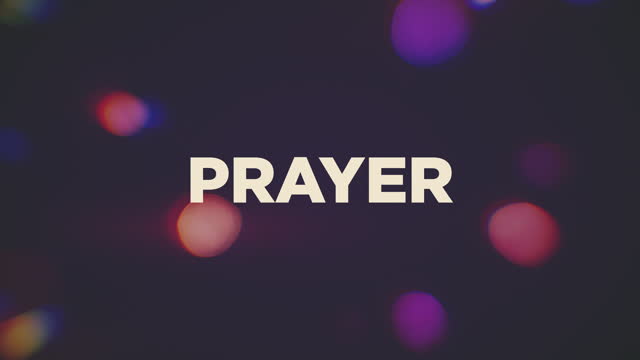 Blissful Bokeh Prayer | Motion – Shift Worship