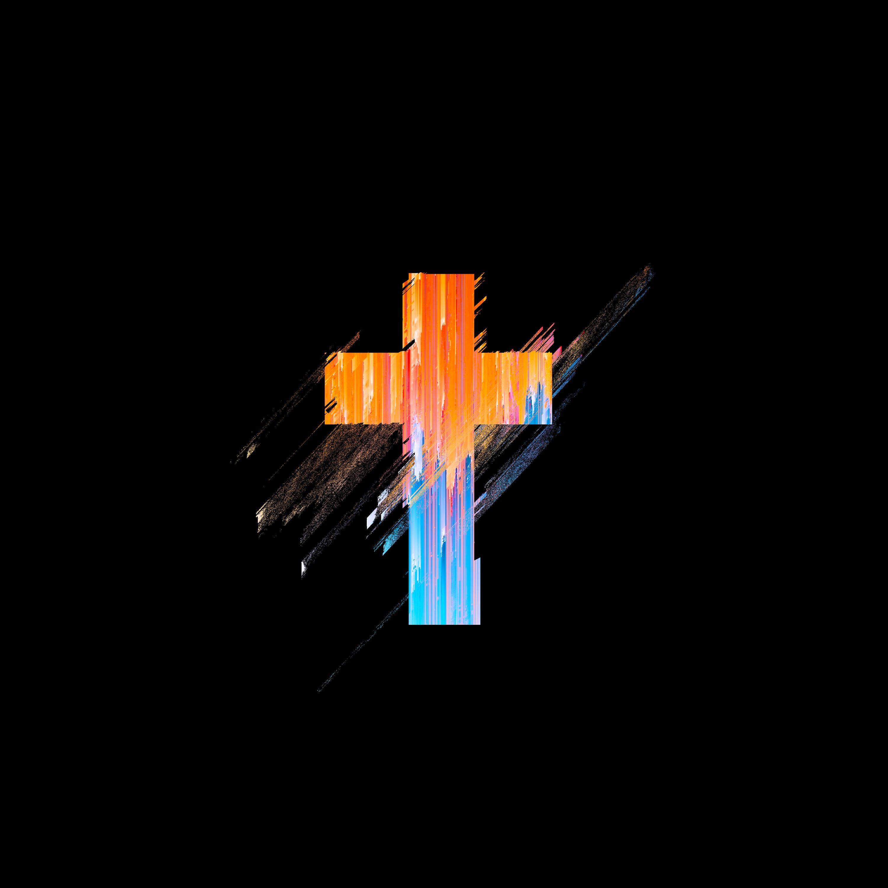 Easter Colors Cross Still | Shift Workship – Shift Worship