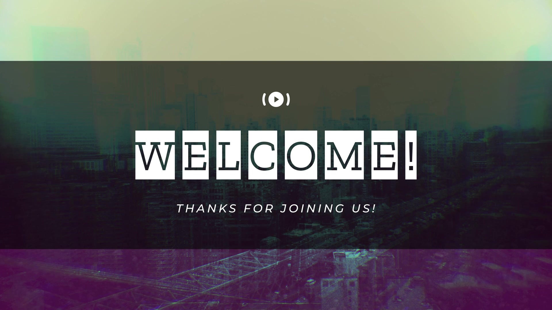 Cityscapes Welcome Stream Still | Shift Worship