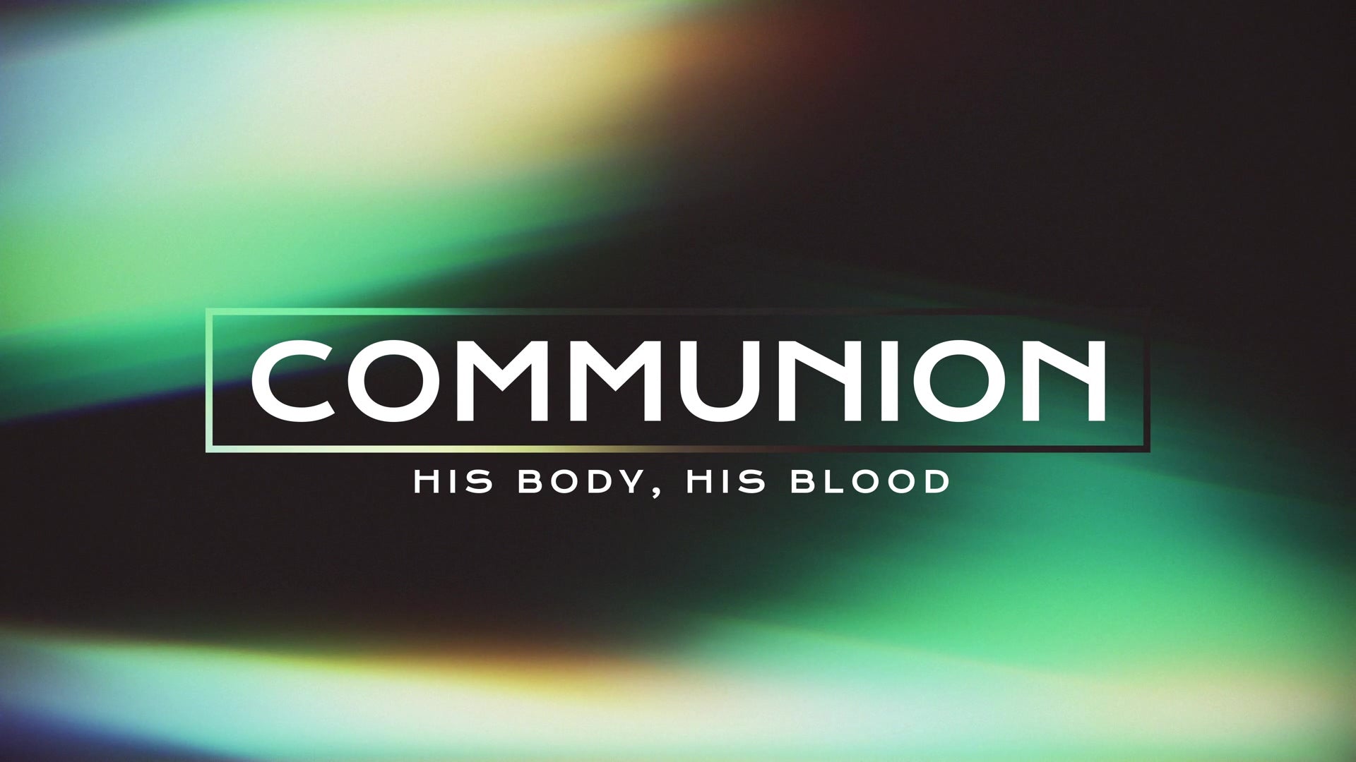 Subtle Light Communion Still | Shift Worship