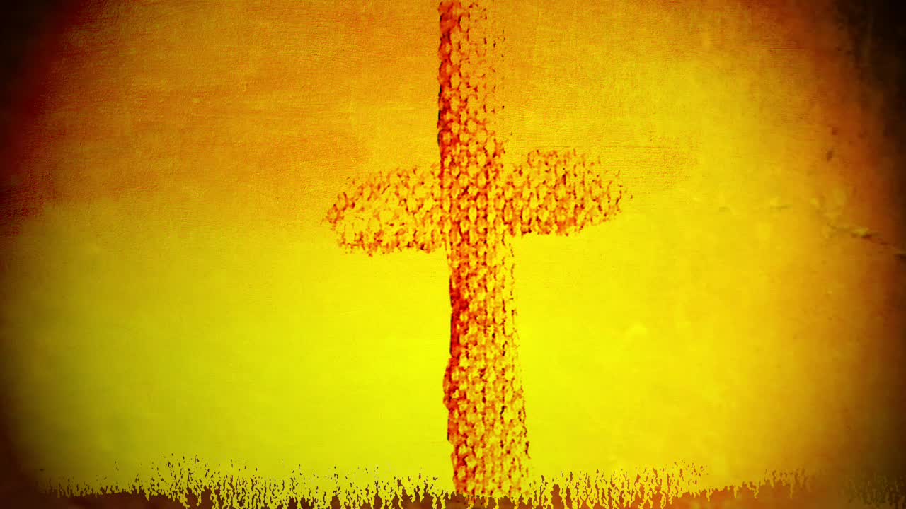 Yellow Glow Cross Still | Shift Worship