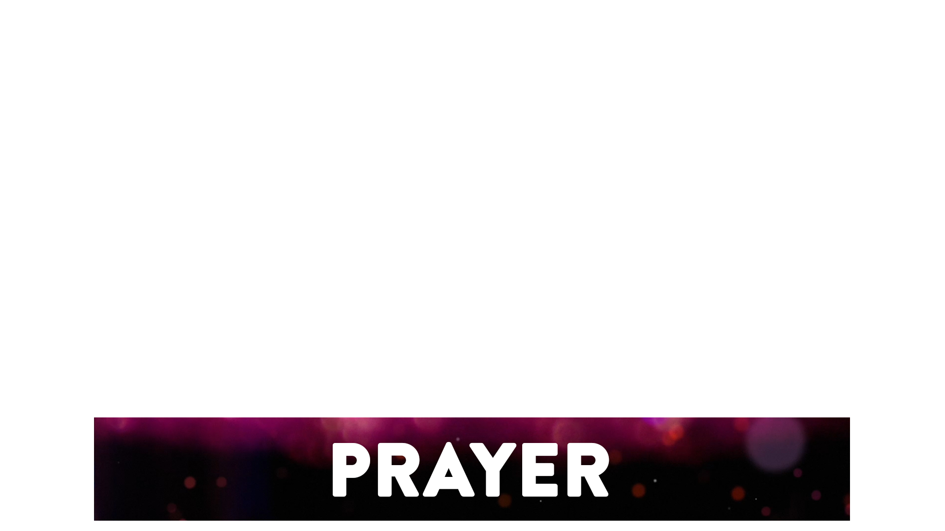 Communion Bokeh Lower Third Prayer Still | Shift Worship