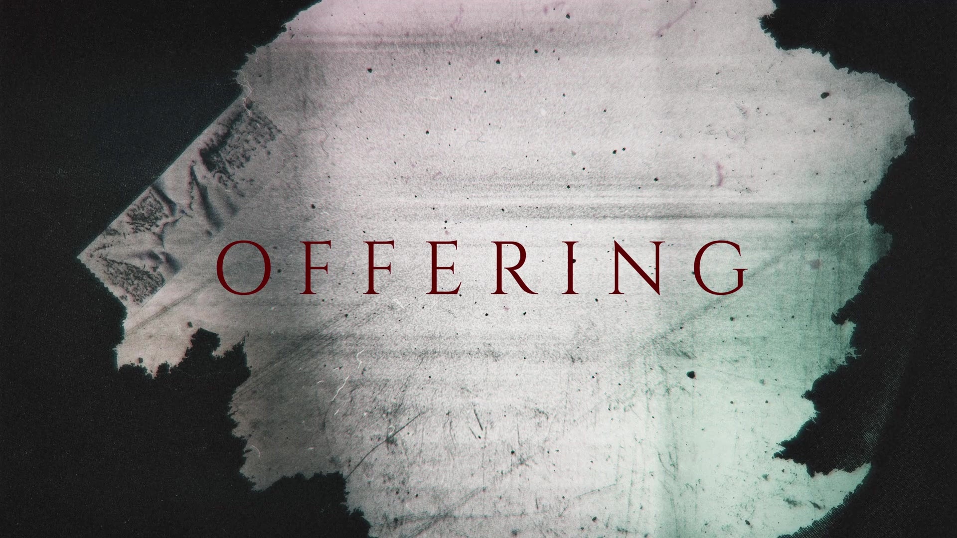 Grunge Ashes Offering Still | Shift Worship