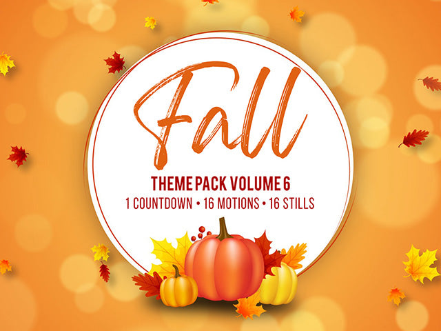 Fall Theme Pack - Collection | Shift Worship