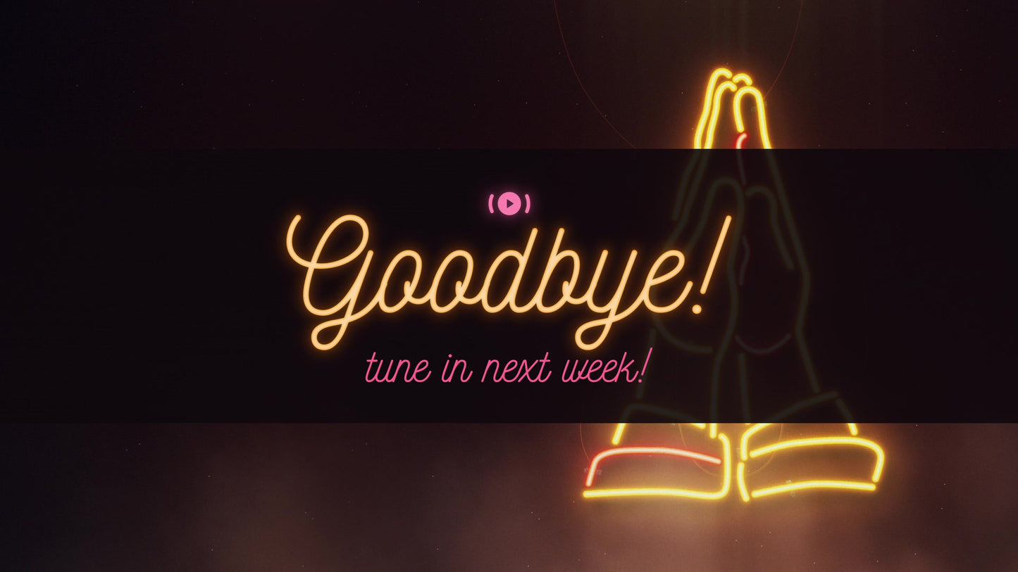 Neon Prayer Exit Stream Still | Shift Worship