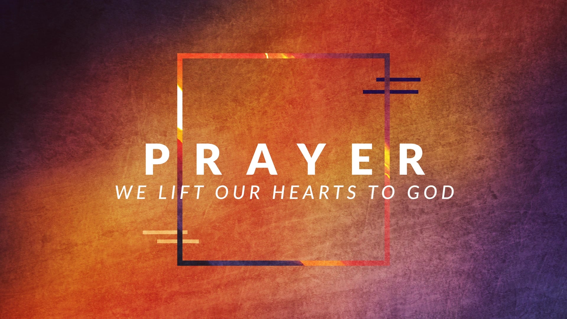 Muted Colors Prayer Motion | Shift Worship