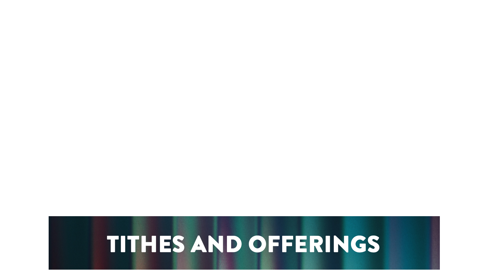 Myk Glass Lower Third Tithes Offering | Transparent Text Layer ...