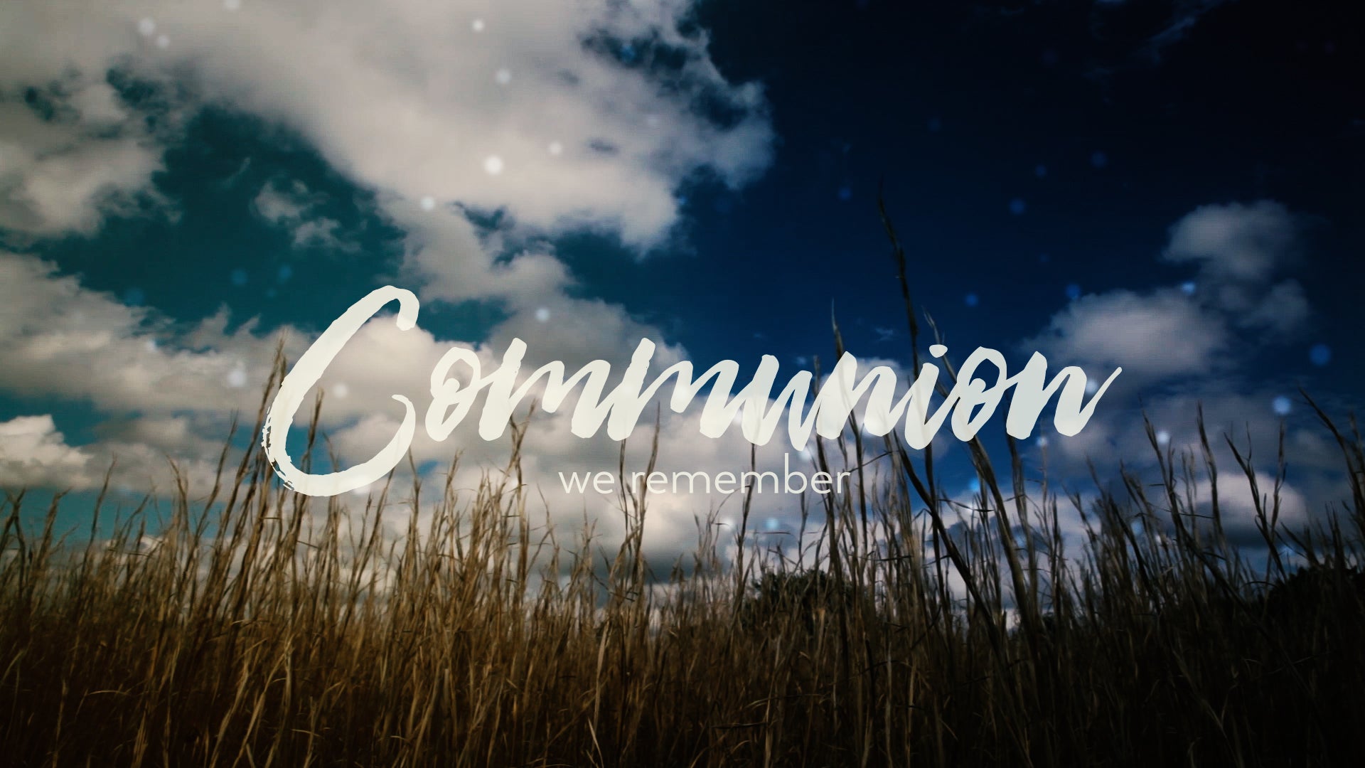 Sun Shade Communion Motion | Shift Worship